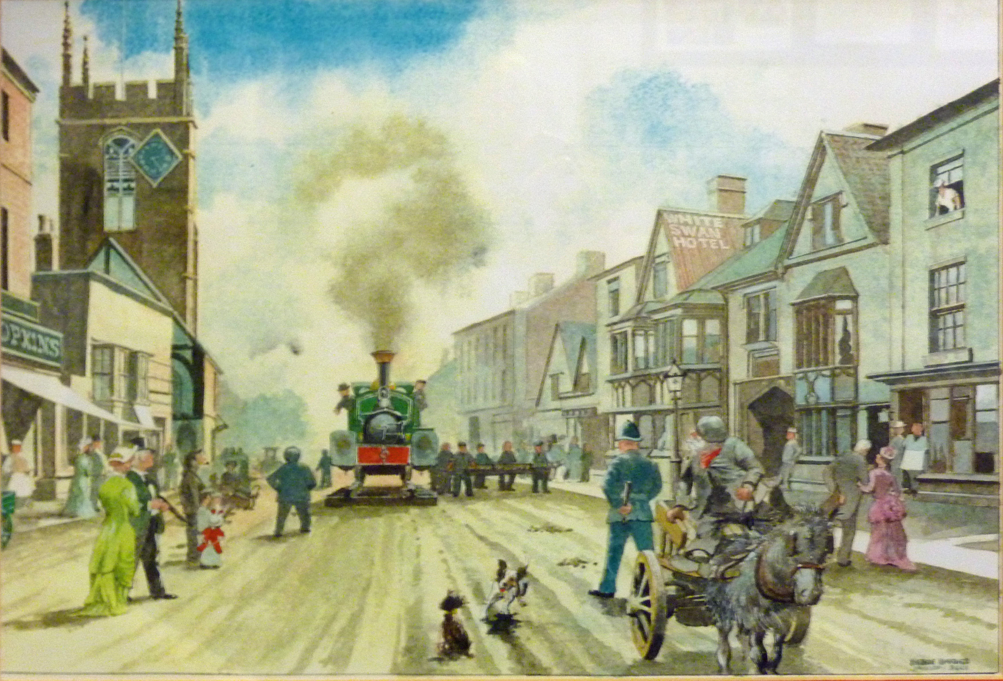 Loco in Henley High Street – Lapworth Local History Group